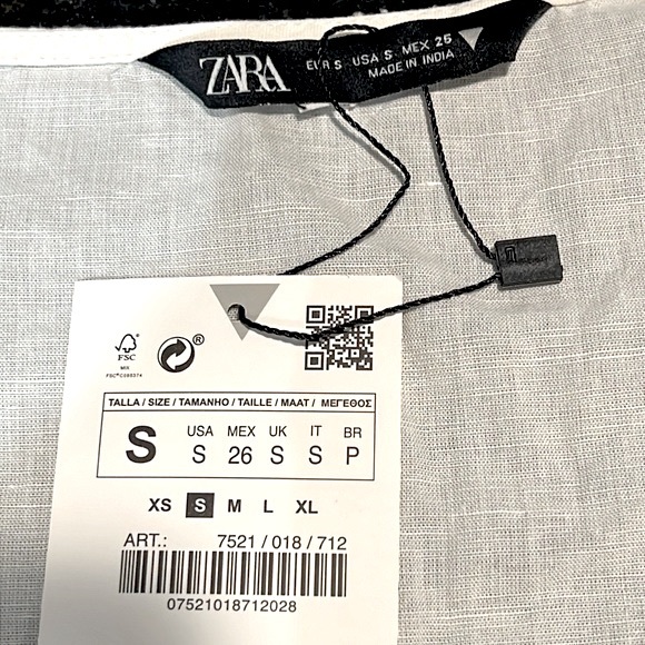 Zara | Tops | Zara Linen Blend Butterfly Wing Top | Poshmark